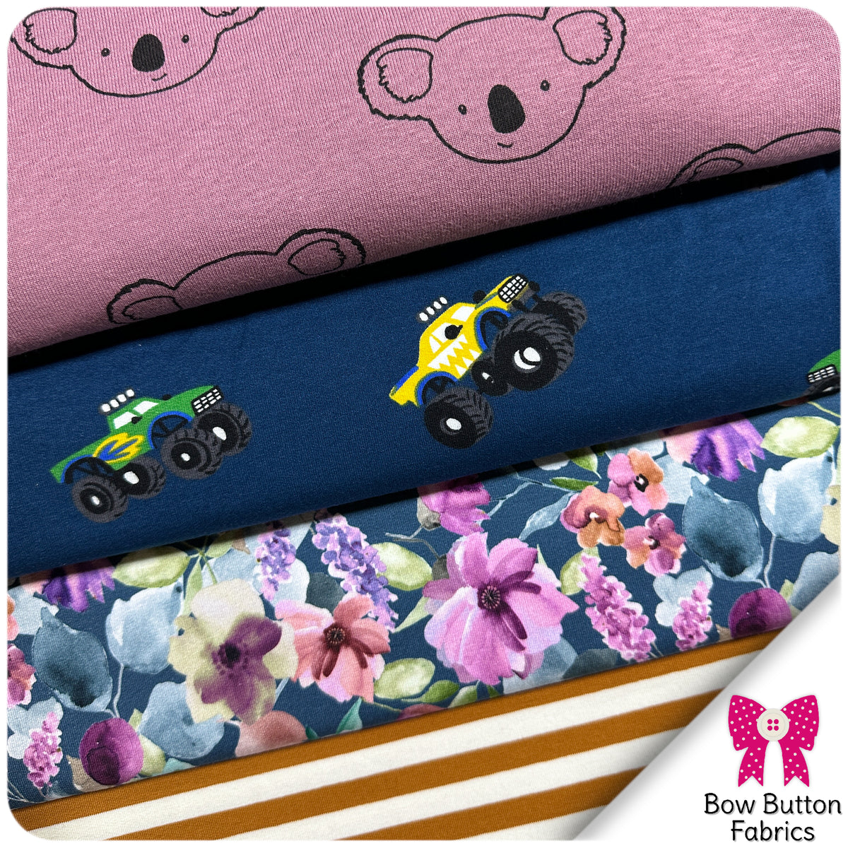 New Arrivals– Bow Button Fabrics